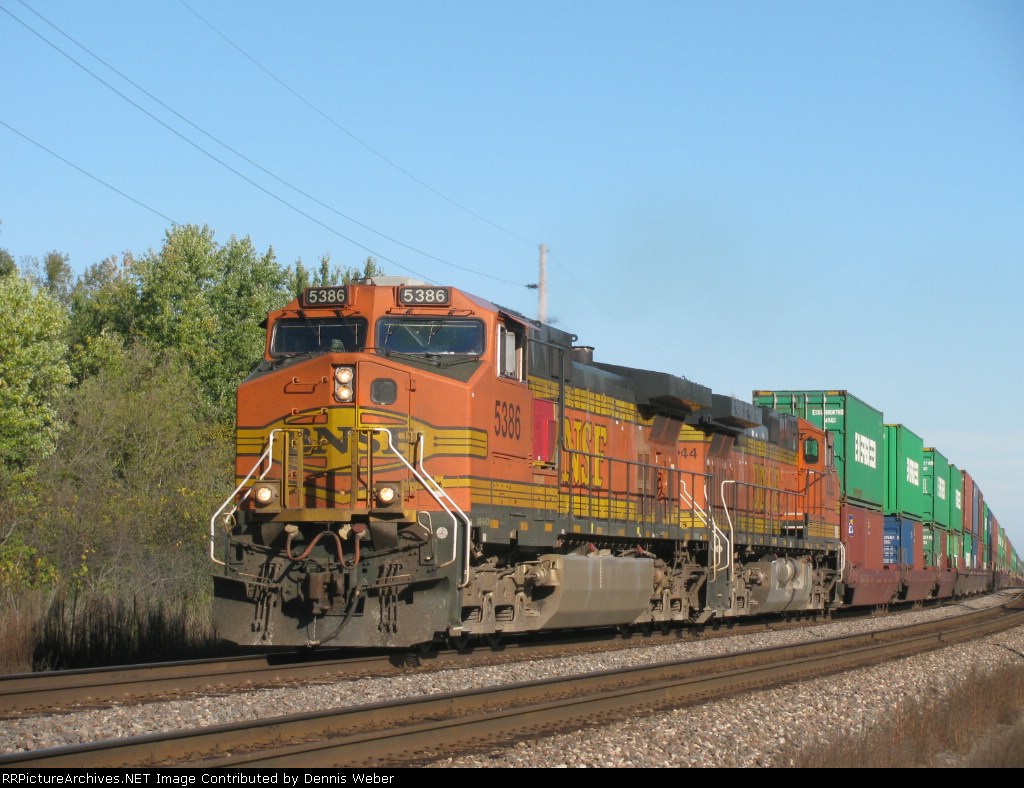 BNSF 5386 BNSF Aurora Sub,